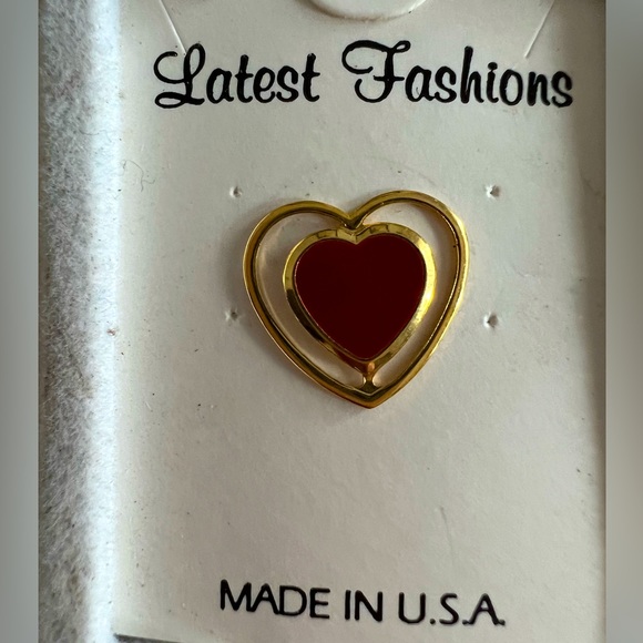Accessories | Heart Pin Corazon | Poshmark